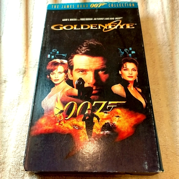 Other | Vhs Vintage Goldeneye 07 Vhs Movie | Poshmark